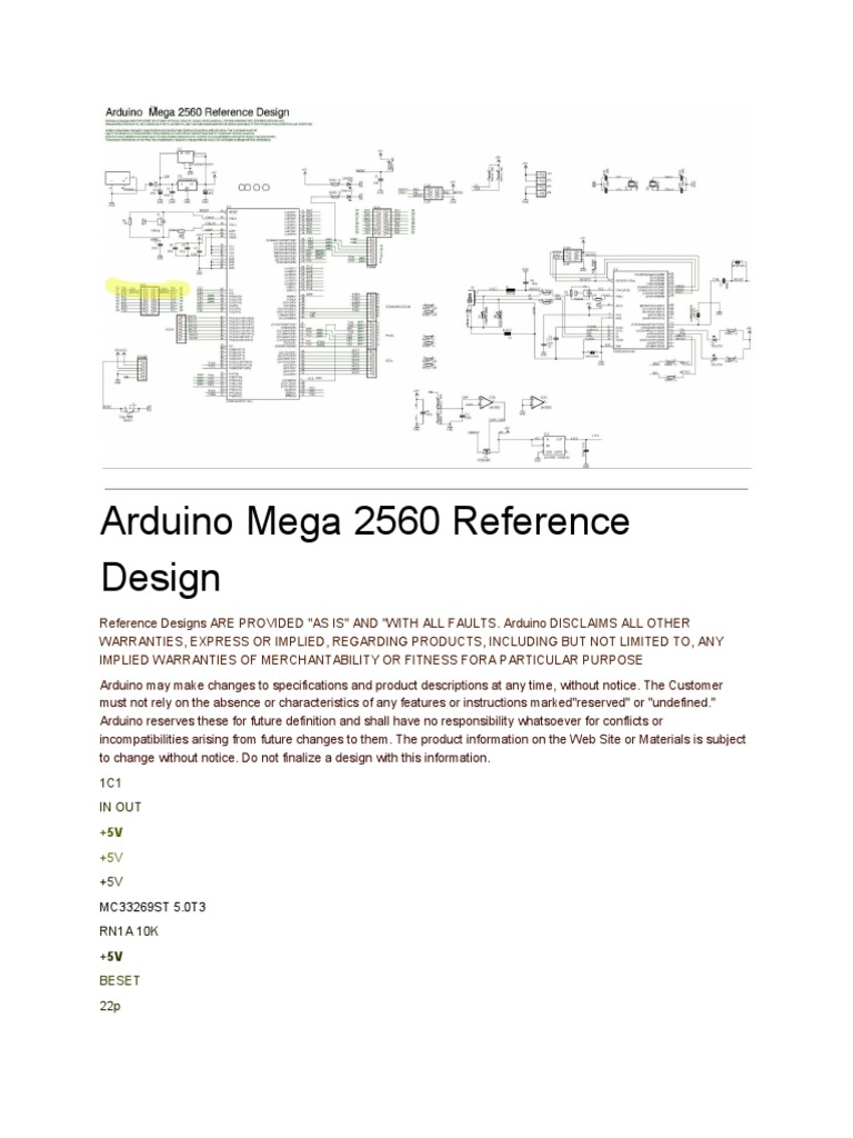 Arduino Mega2560 Schematic F | PDF | Technology & Engineering