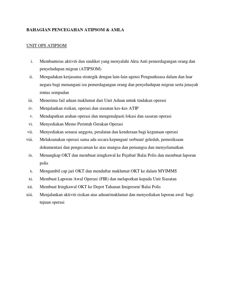 Pencegahan Atipsom. | PDF