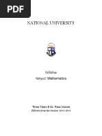 NBHM Syllabus | PDF