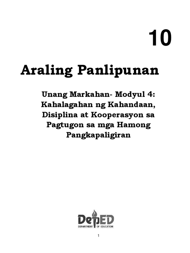 AP10 q1 MODULE-4 | PDF