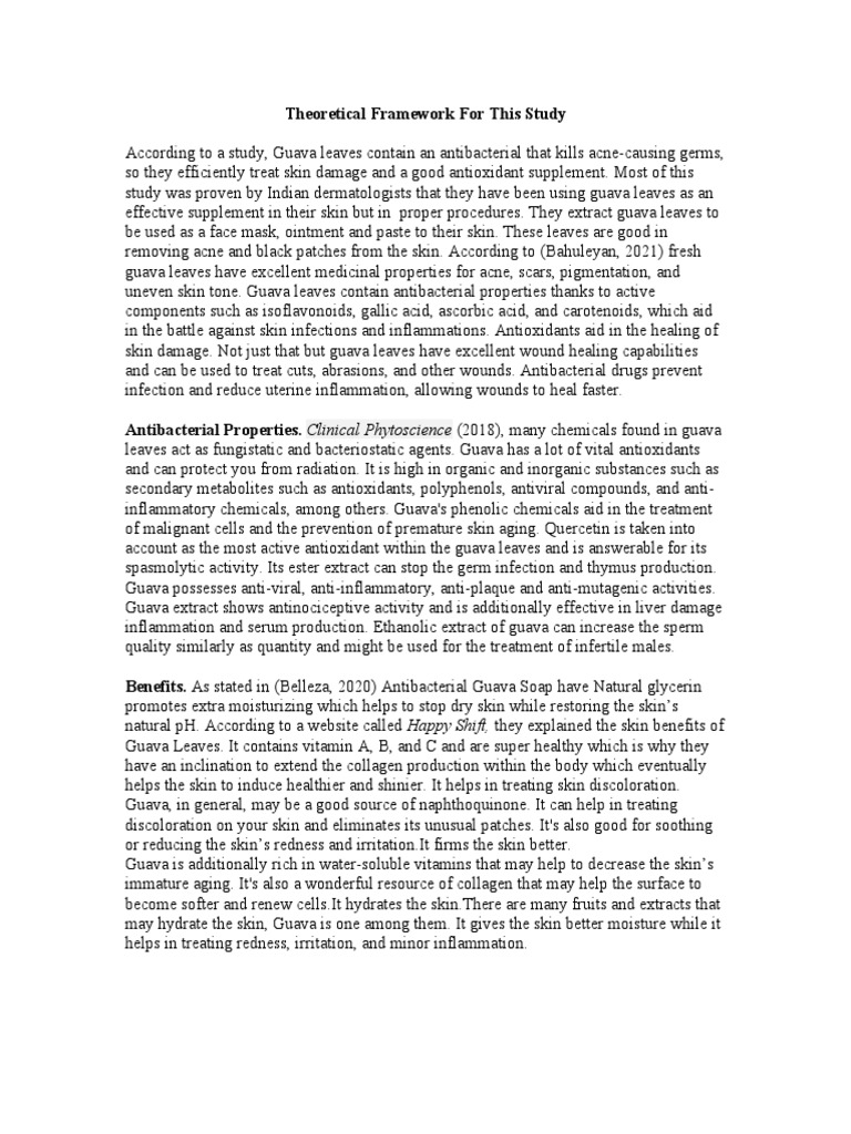 Theoretical Framework For This Study | PDF | Clinical Medicine ...