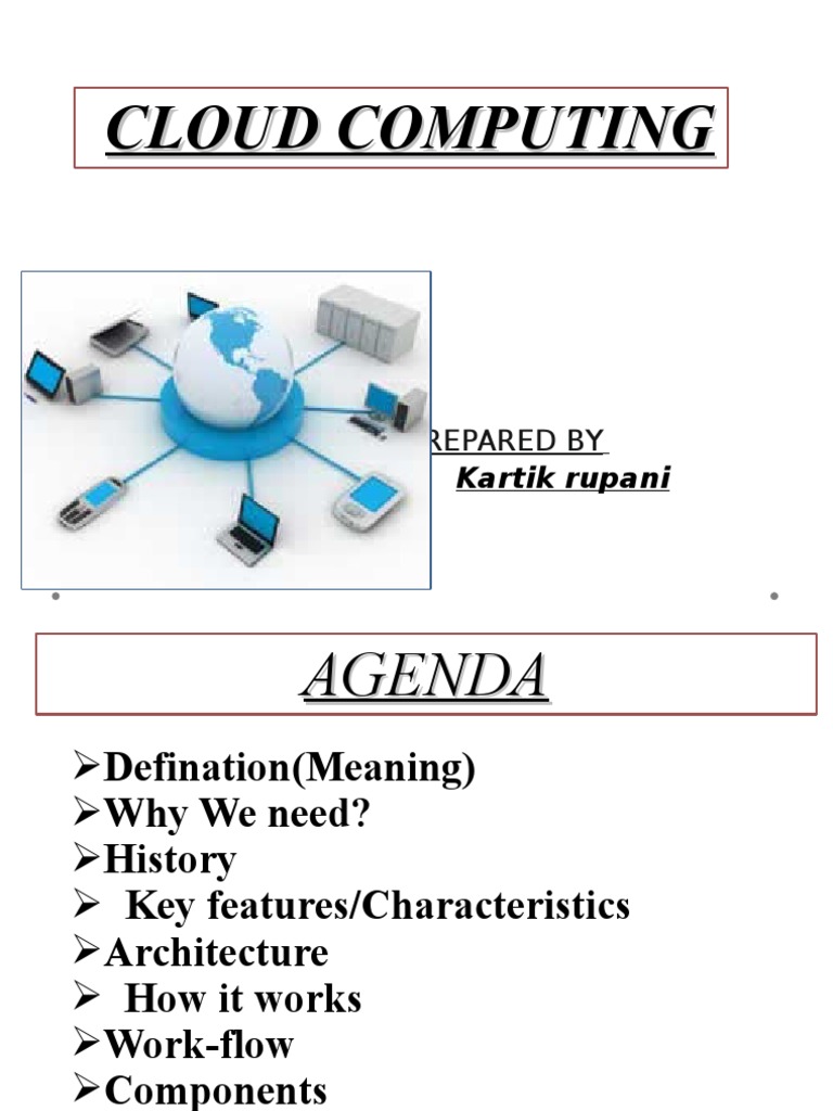 Cloud Computing Ppt | Platform As A Service | Cloud Computing