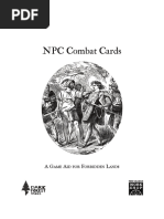 DND 5e Combat Flowchart | PDF | Tabletop Games | Entertainment