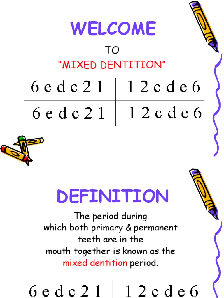 The Mixed Dentition Pedodontics | PDF