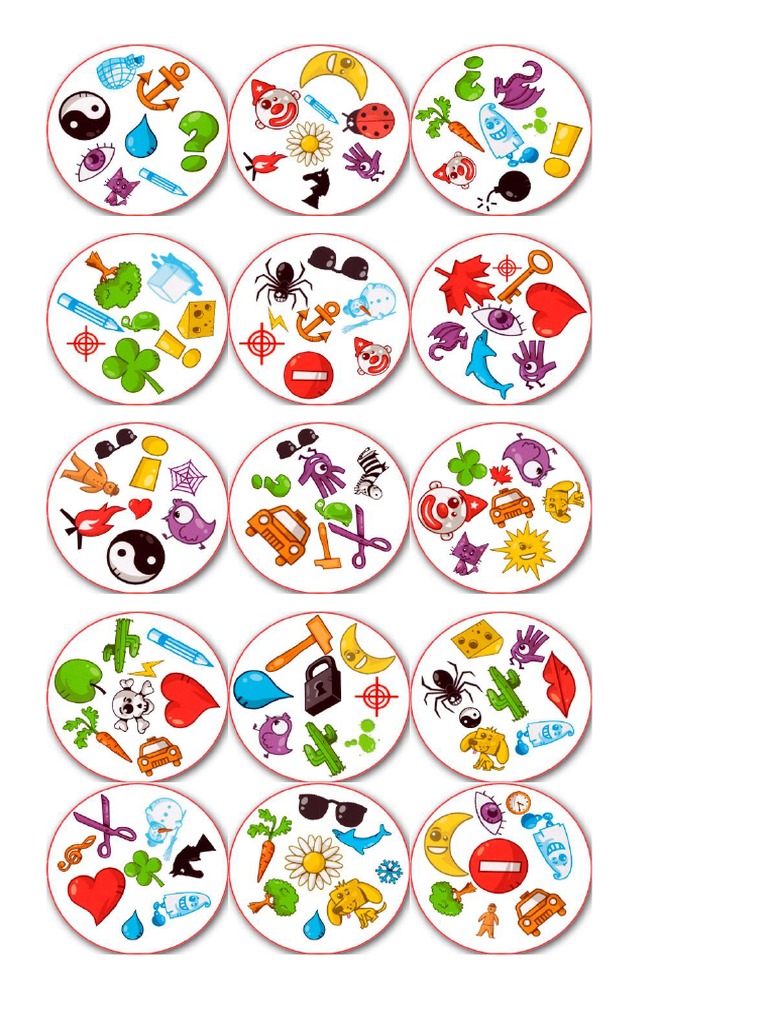 SPOT IT Game PDF | PDF