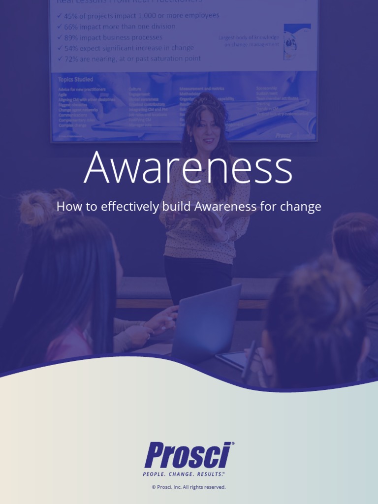 Awareness: How To Effectively Build Awareness For Change | PDF ...