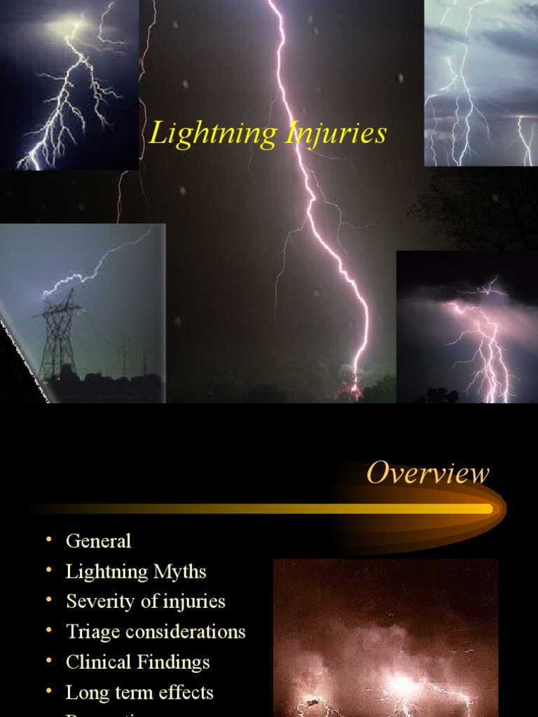 Lightning Injuries | Download Free PDF | Lightning | Cardiac Arrest