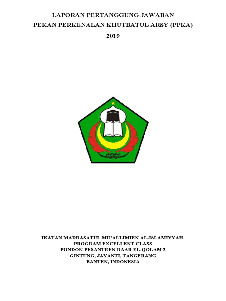 Laporan PPKA 2019 Pesantren | PDF | Ilmu Sosial