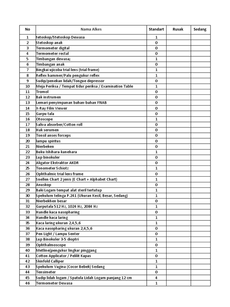 Format Alkes | PDF | Sains & Matematika