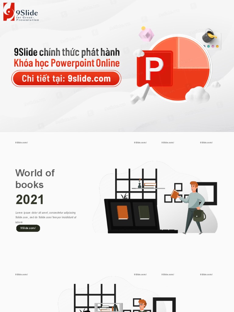 9Slide PowerPoint Template Guide | PDF