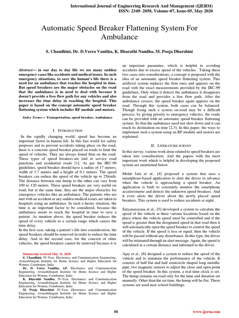 Automatic Speed Breaker | PDF | Modulation | Transmitter