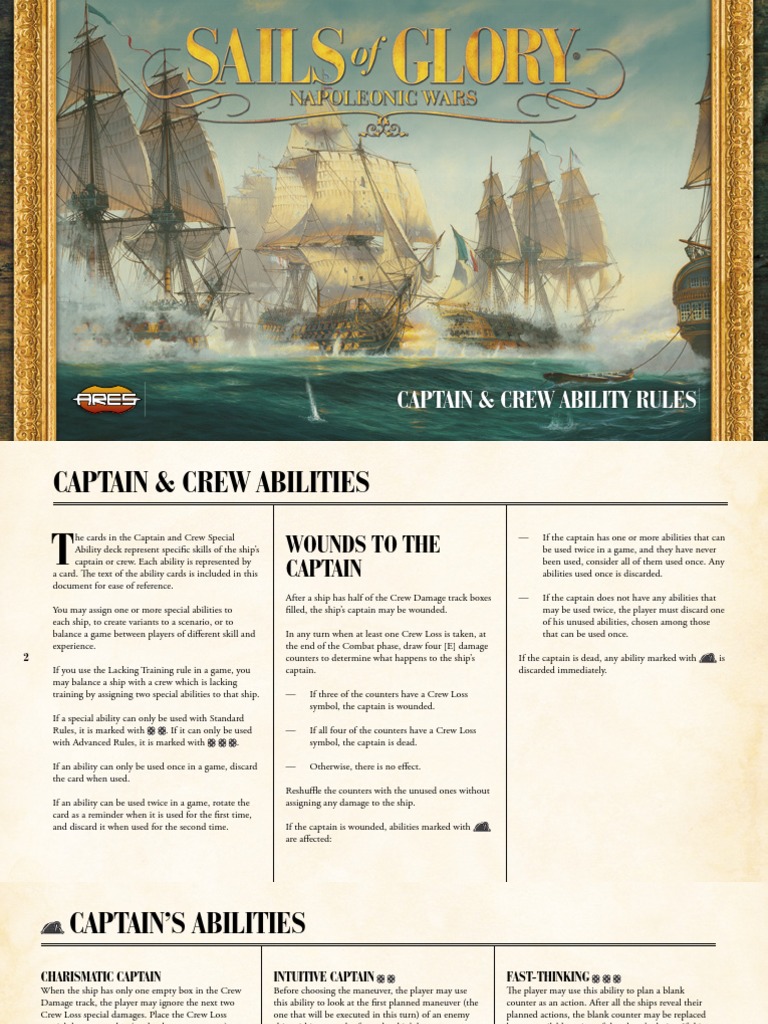 SGN000X-Captain Crew Ability Rules-En Web-1 | PDF | Water Transport ...