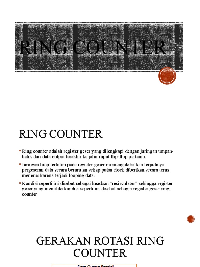 Ring Counter | PDF