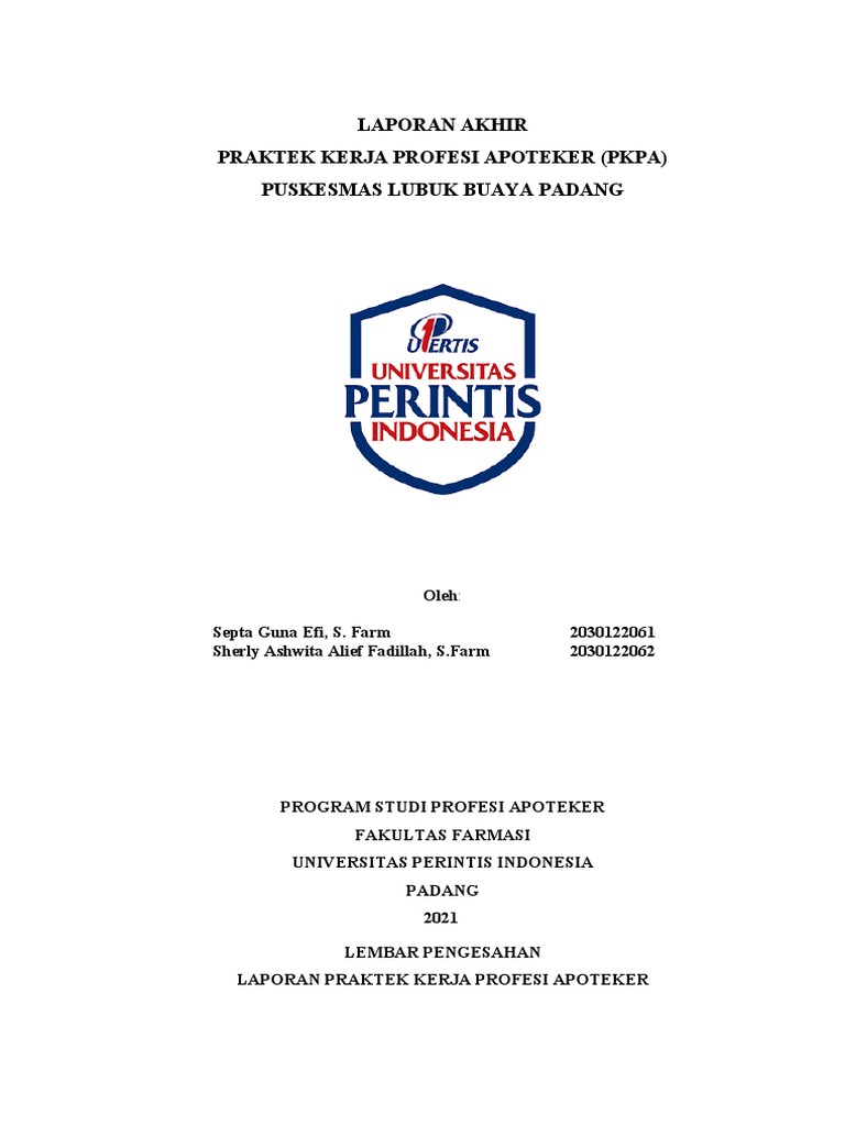 LAPORAn Septa Dan Sherly Puskesmas | PDF LAPORAn Septa Dan Sherly Puskesmas | PDF