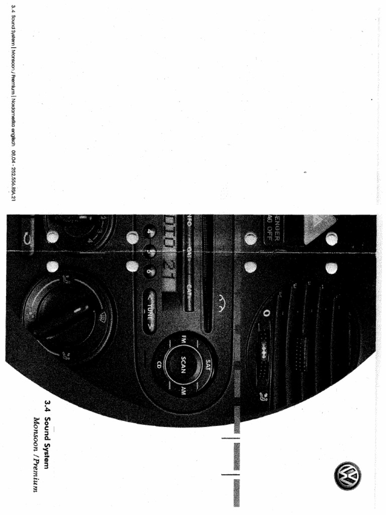OM 3.4 Sound System Monsoon-Premium ©2004 | PDF