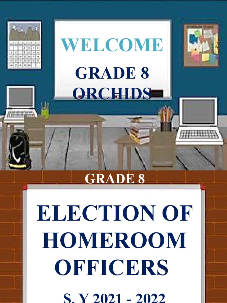 Welcome: Grade 8 Orchids | PDF