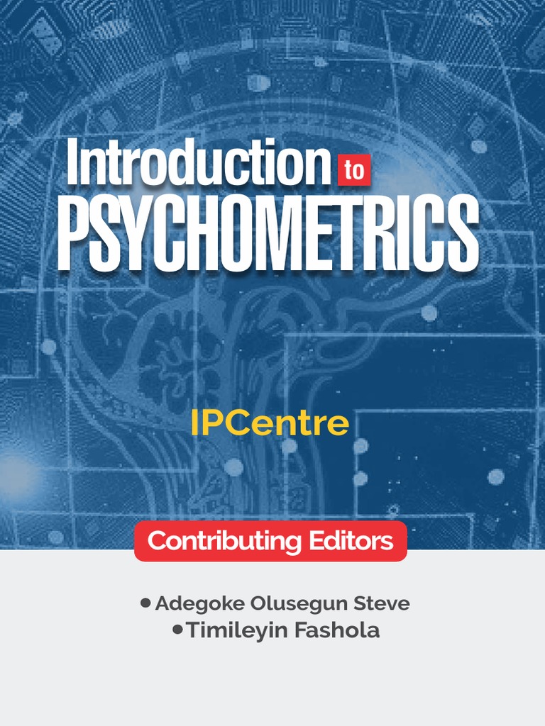 Introduction to Psychometrics Book | PDF
