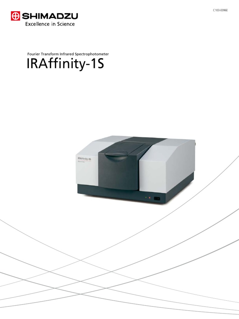 IR Affinity 1S | PDF | Infrared Spectroscopy | Spectrophotometry