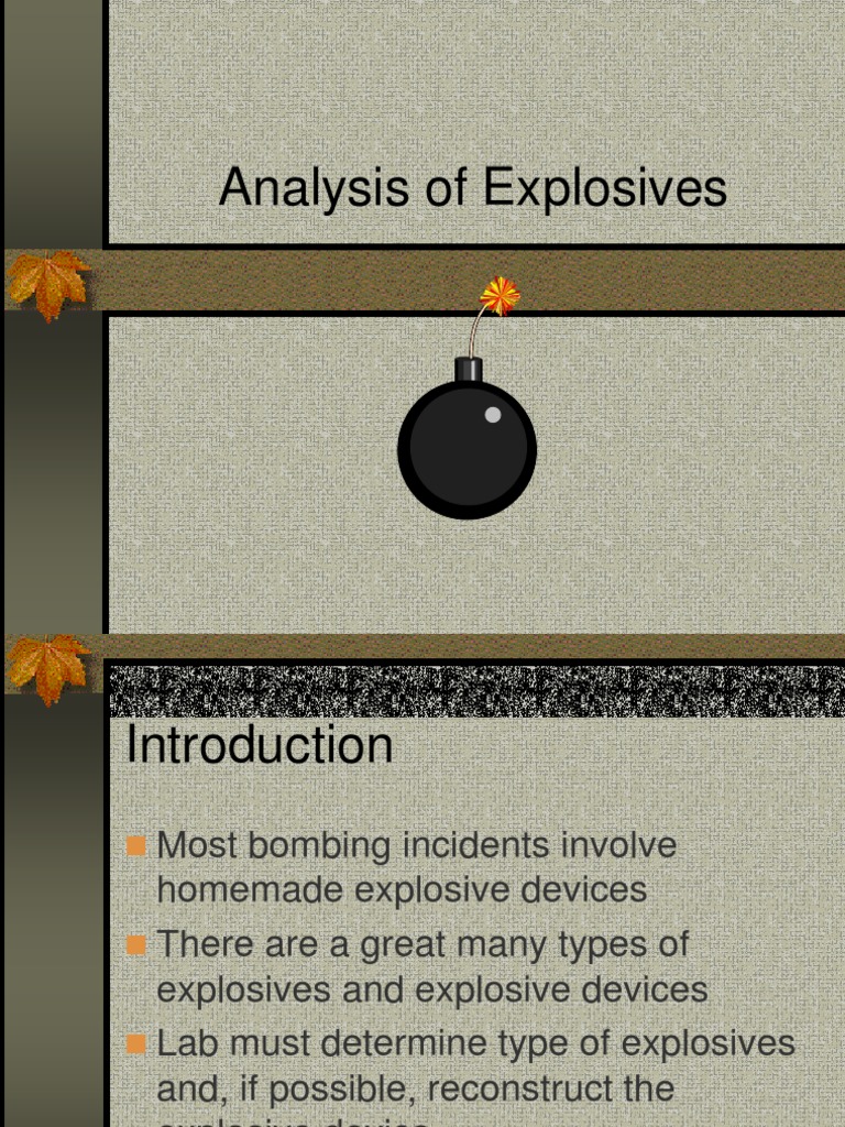 20 Explosives | PDF | Nature | Materials