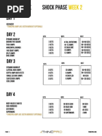 THP Jump Training Course | PDF | Foot | Force