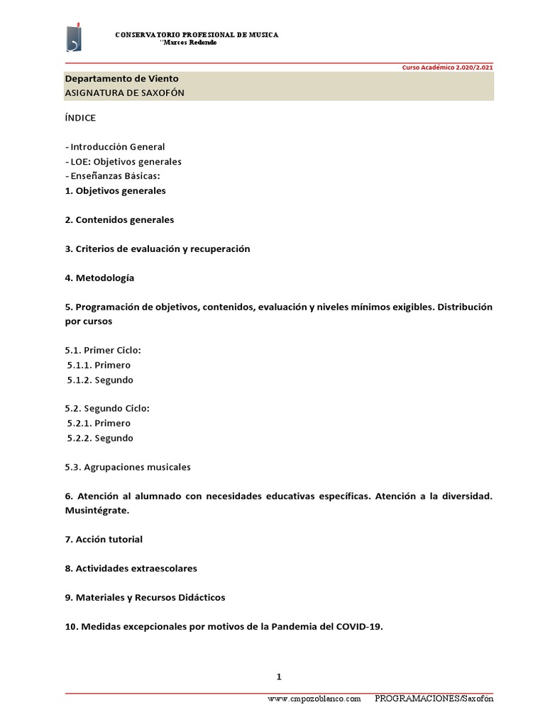 Marcos Redondo 87-94 | PDF | Plan de estudios | Aprendizaje