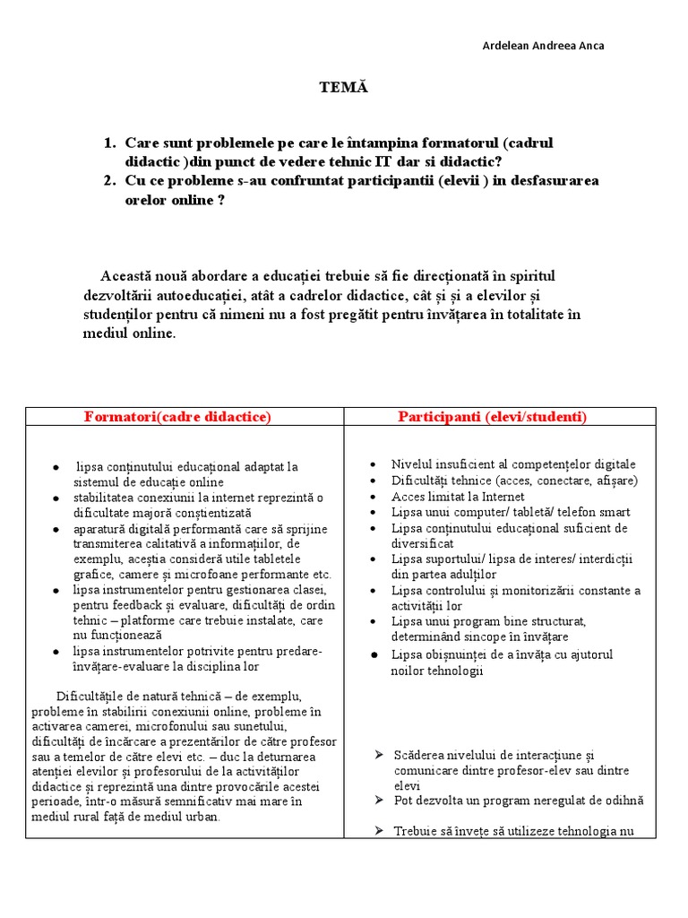 Comunitati de Invatare Si Practica in Medii Virtuale | PDF