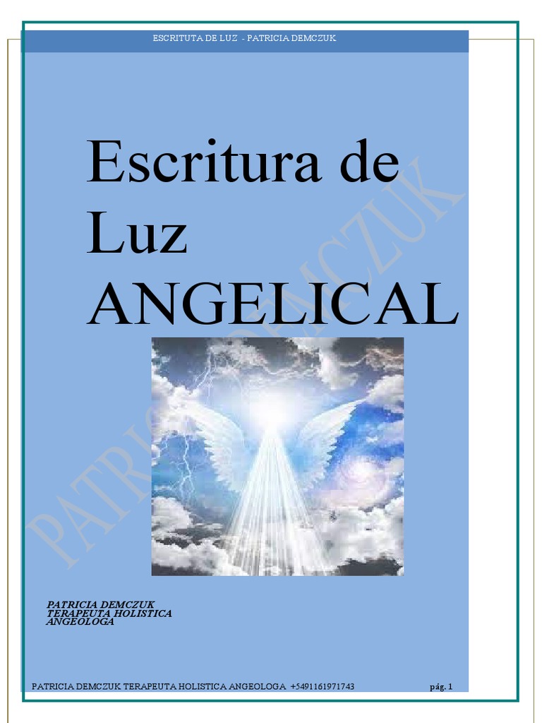 Escritura de Luz AngelicaL | PDF | Escritura | Amor