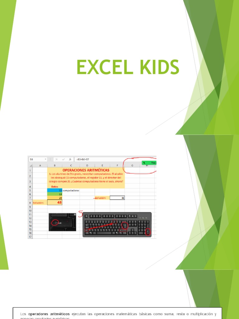 Excel Kids | PDF