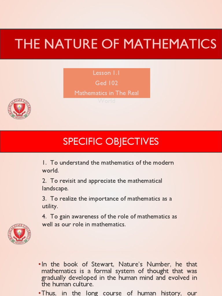 The Essential Roles of Mathematics in Our Daily Lives | PDF ...