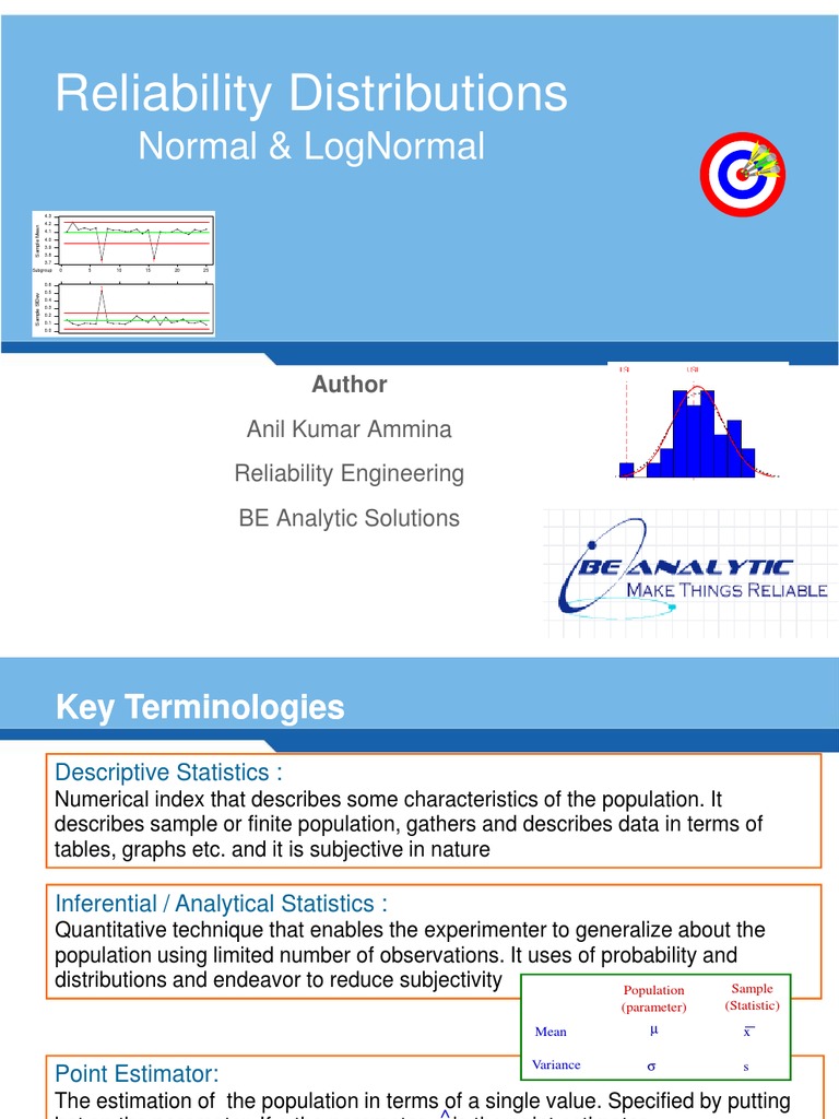 Reliability Distribution 1 Pdf Standard Deviation Normal Distribution