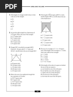 Plane and Solid Geometry-With Answers | PDF | Area | Rectangle