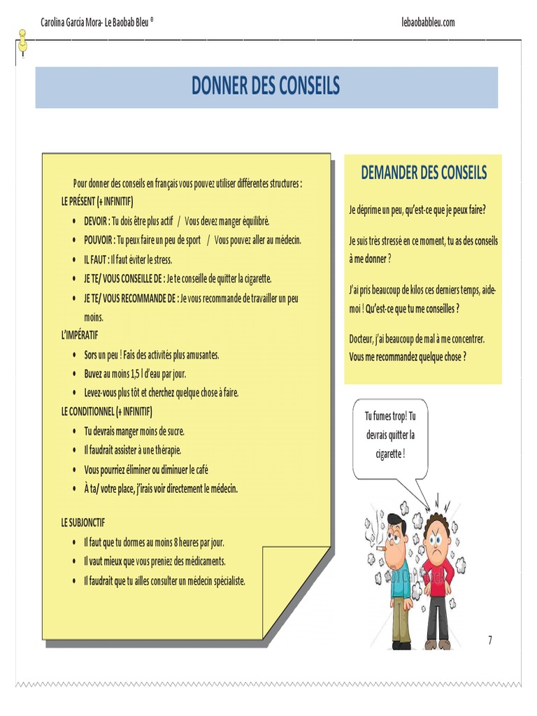 Donner Des Conseils | PDF