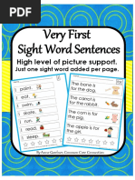 CVC Fluency Sentences Read and Color Short U Words Worksheet ...