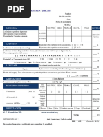 MoCA Basic Spanish Test PDF | PDF
