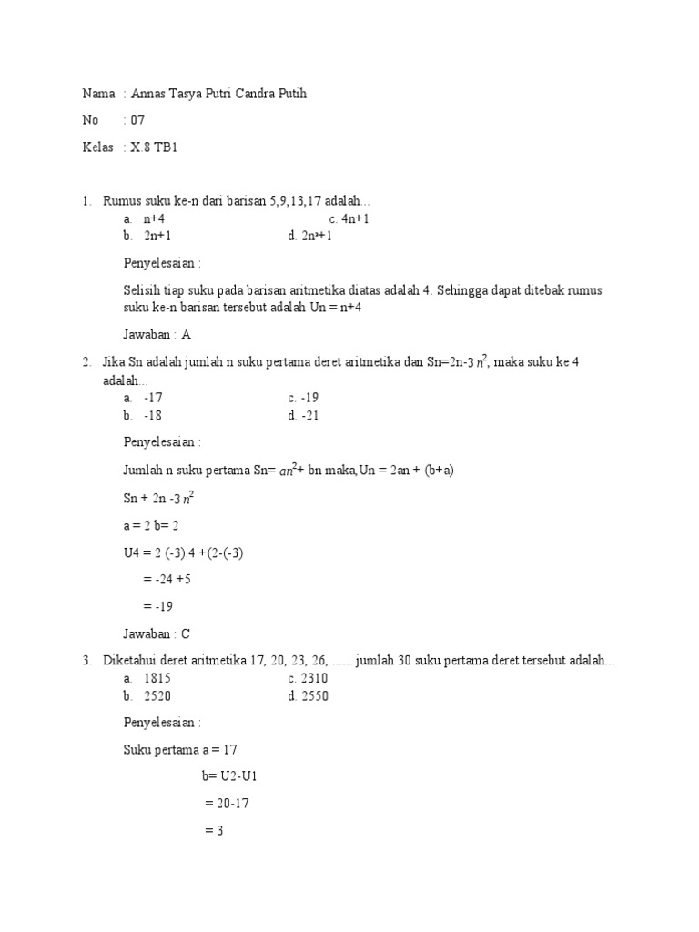 07-X8-Annas Tasya Putri Candra Putih - Tugas 1 Barder | PDF
