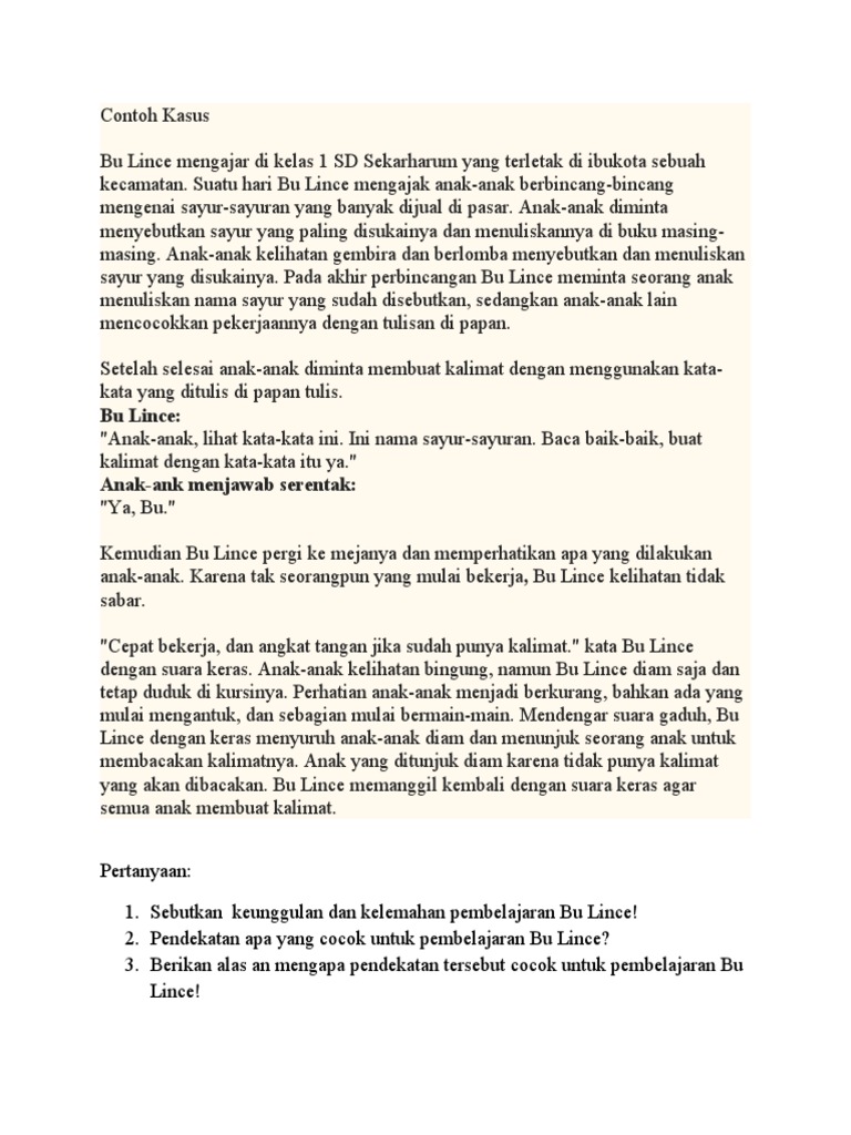 Kasus TAP Bu Lince | PDF