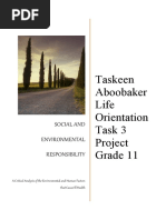 Grade 11 Life Orientation Revision Notes | PDF | Goal