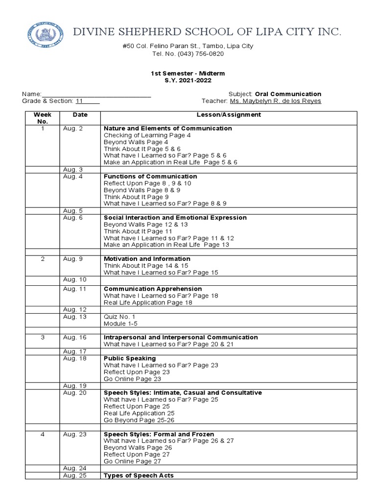 Divine Shepherd School of Lipa City Inc | Download Free PDF ...