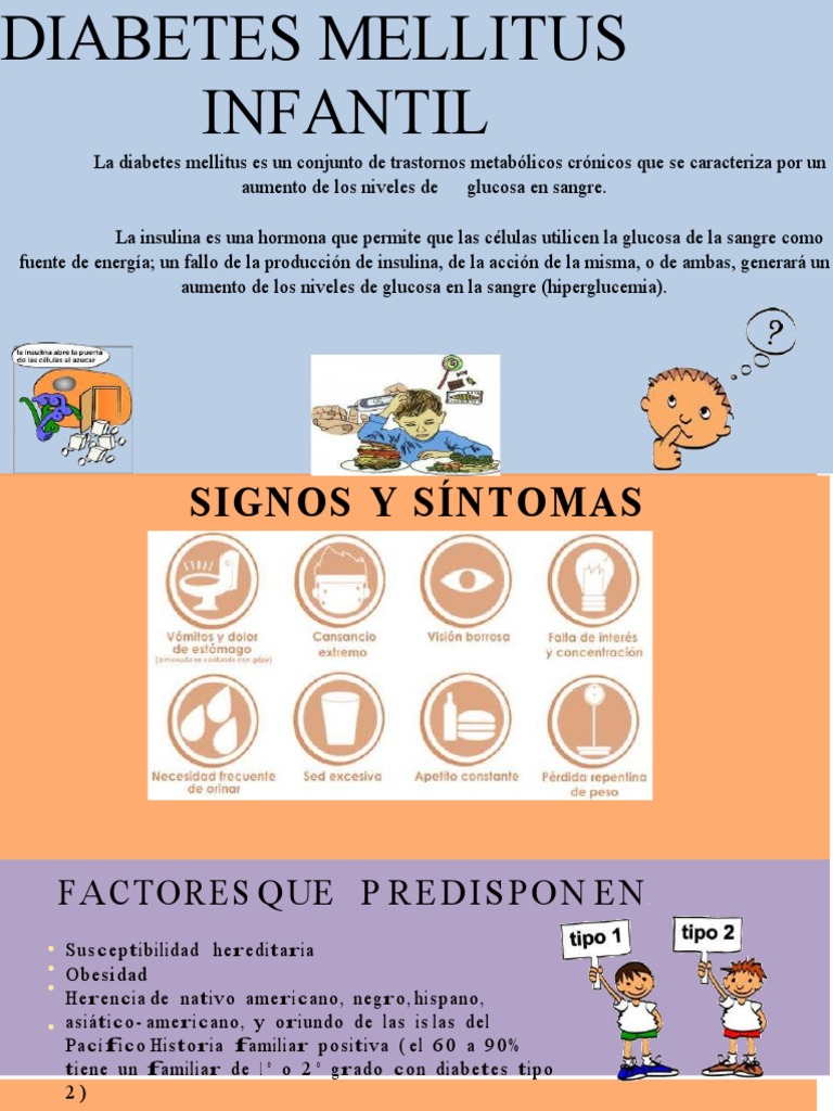 Infografia Diabetes Mellitus Infantil | PDF | Salud y bienestar