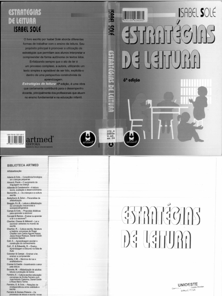 LIVRO Estratégias de Leitura Isabel Solé | PDF