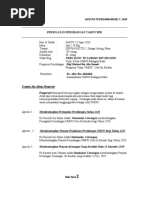 Contoh Notis Persidangan Tahunan Caw Umno | PDF