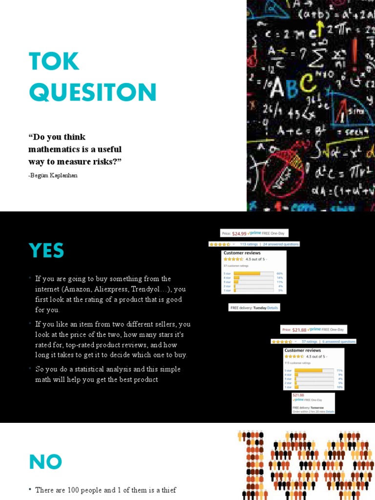 TOK Quesiton: "Do You Think Mathematics Is A Useful Way To Measure ...