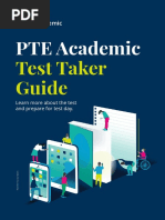 The Official Guide To PTE Academic For Test Takers, Pearson, 2020 | PDF