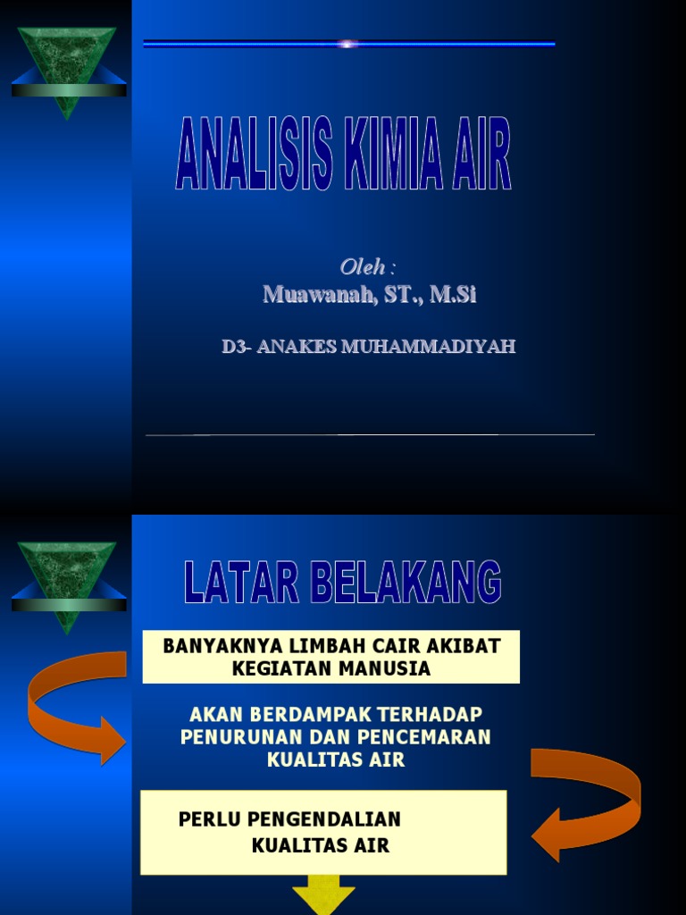 Analisis Kimia Air | PDF