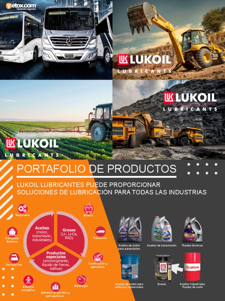 Soluciones de lubricación para todas las industrias | PDF | Lubricante ...