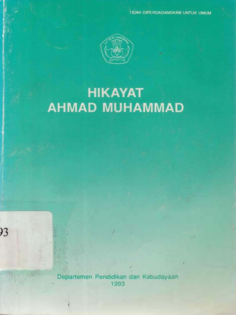 Hikayat Ahmad Muhamad (1993) | PDF
