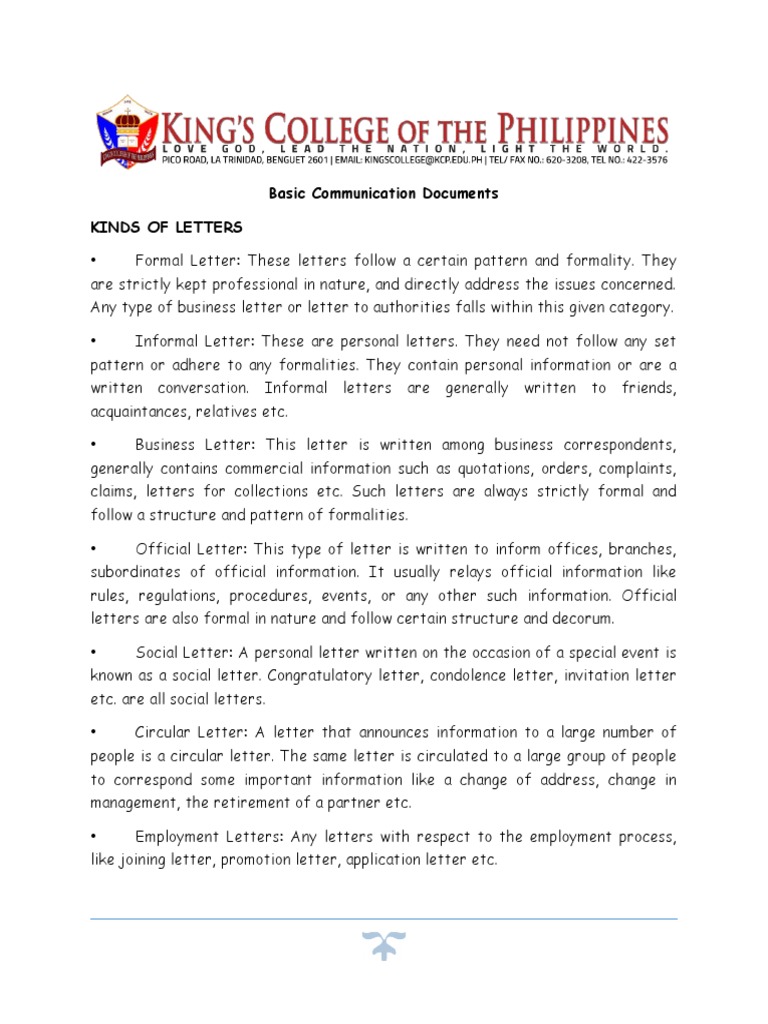 Essentials of Civilian Letter Writing | PDF | Paragraph | Text