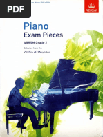 ABRSM - Grade 2 Piano Book | PDF
