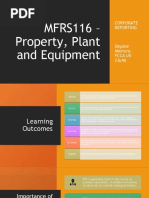 MFRS vs MPERS: Key Differences Explained | PDF | Depreciation | Fair Value