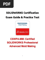CSWP Certified SOLIDWORKS Professional | PDF | Career & Growth | Computers